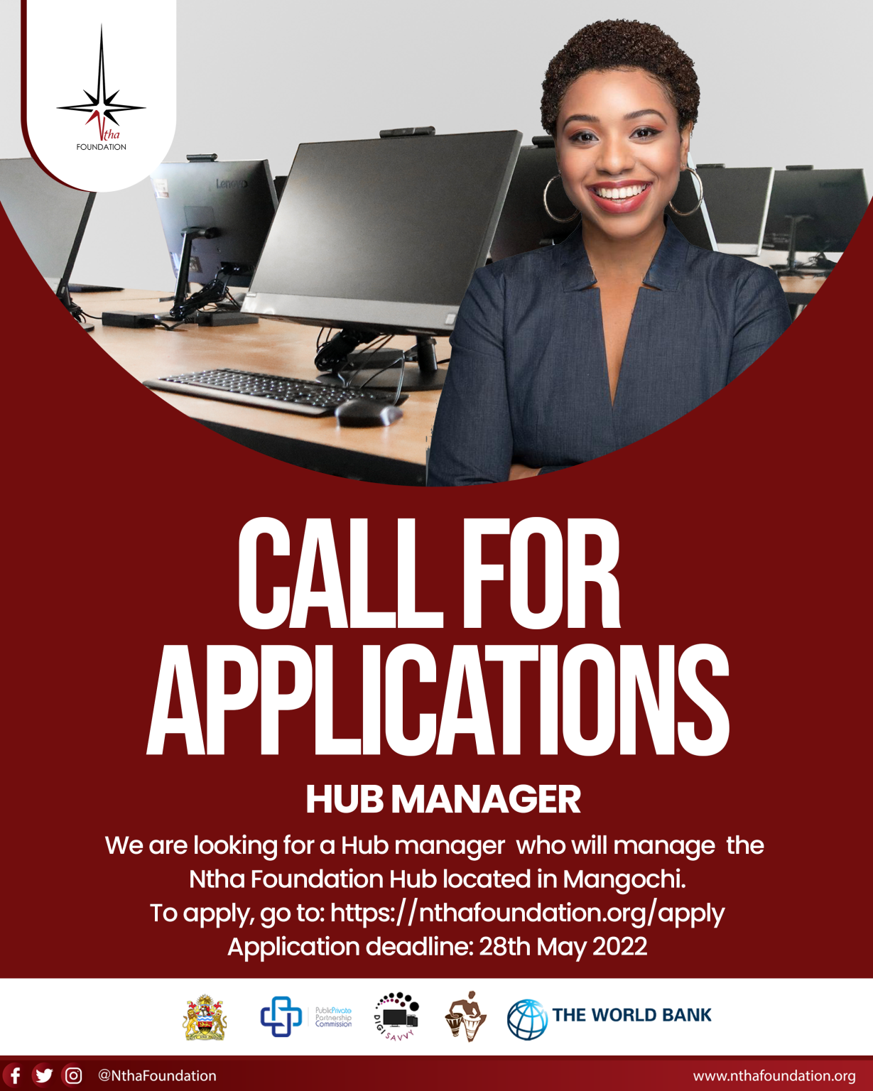 Call for Applications | Hub Manager - Ntha Foundation
